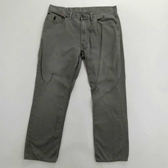 Polo Ralph Lauren | Pants | Vintage Polo Ralph Lauren Mens Dungarees Size 36x3 Gray | Poshmark